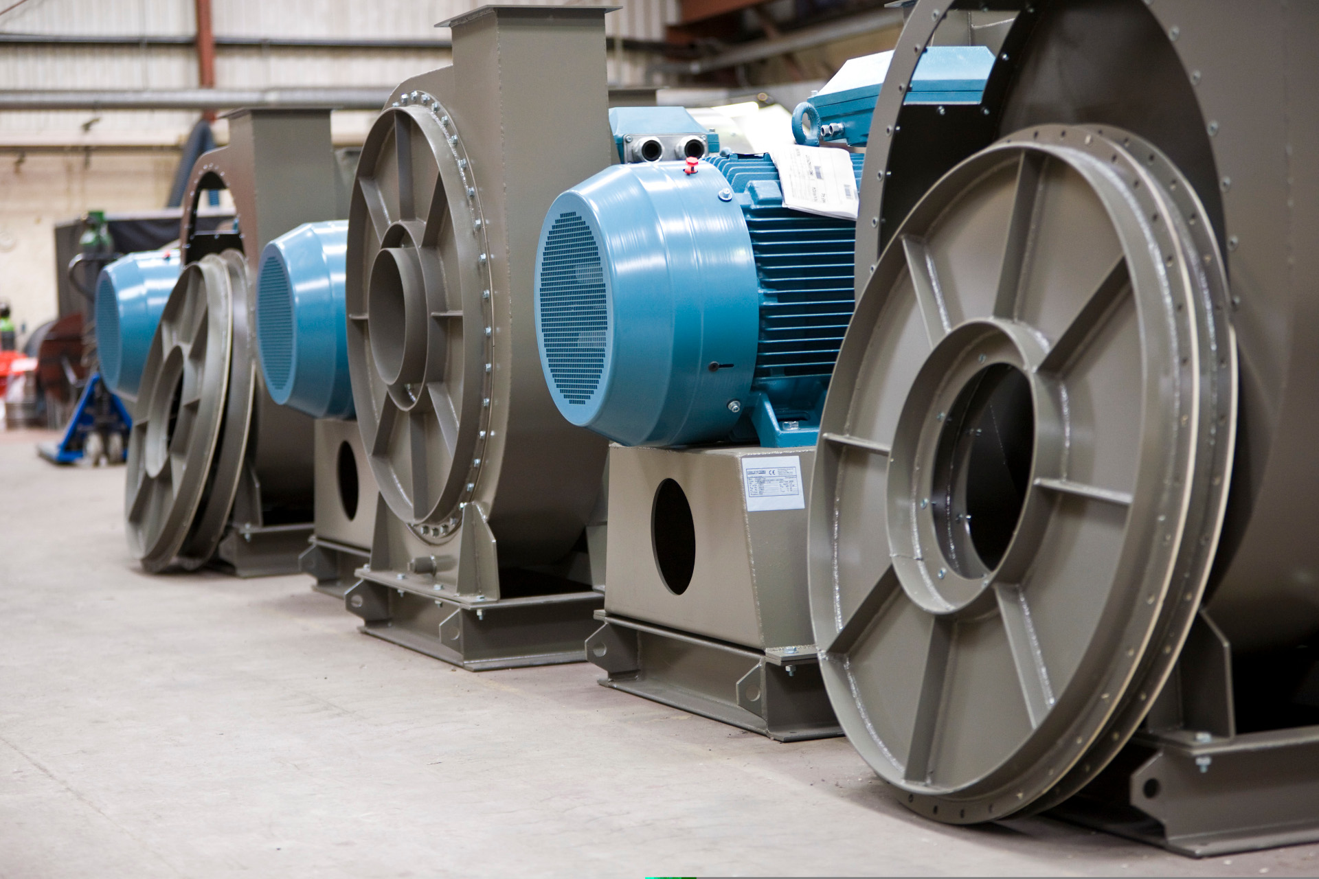 Design versions centrifugal fans - FläktComp